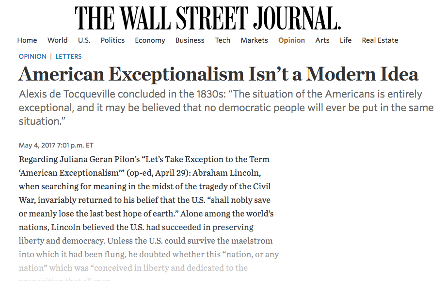 American Exceptionalism Isn’t a Modern Idea - Education Next