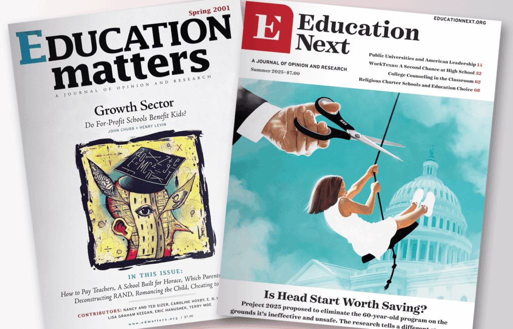 Education Next - A Journal of Opinion and Research About Education Policy
